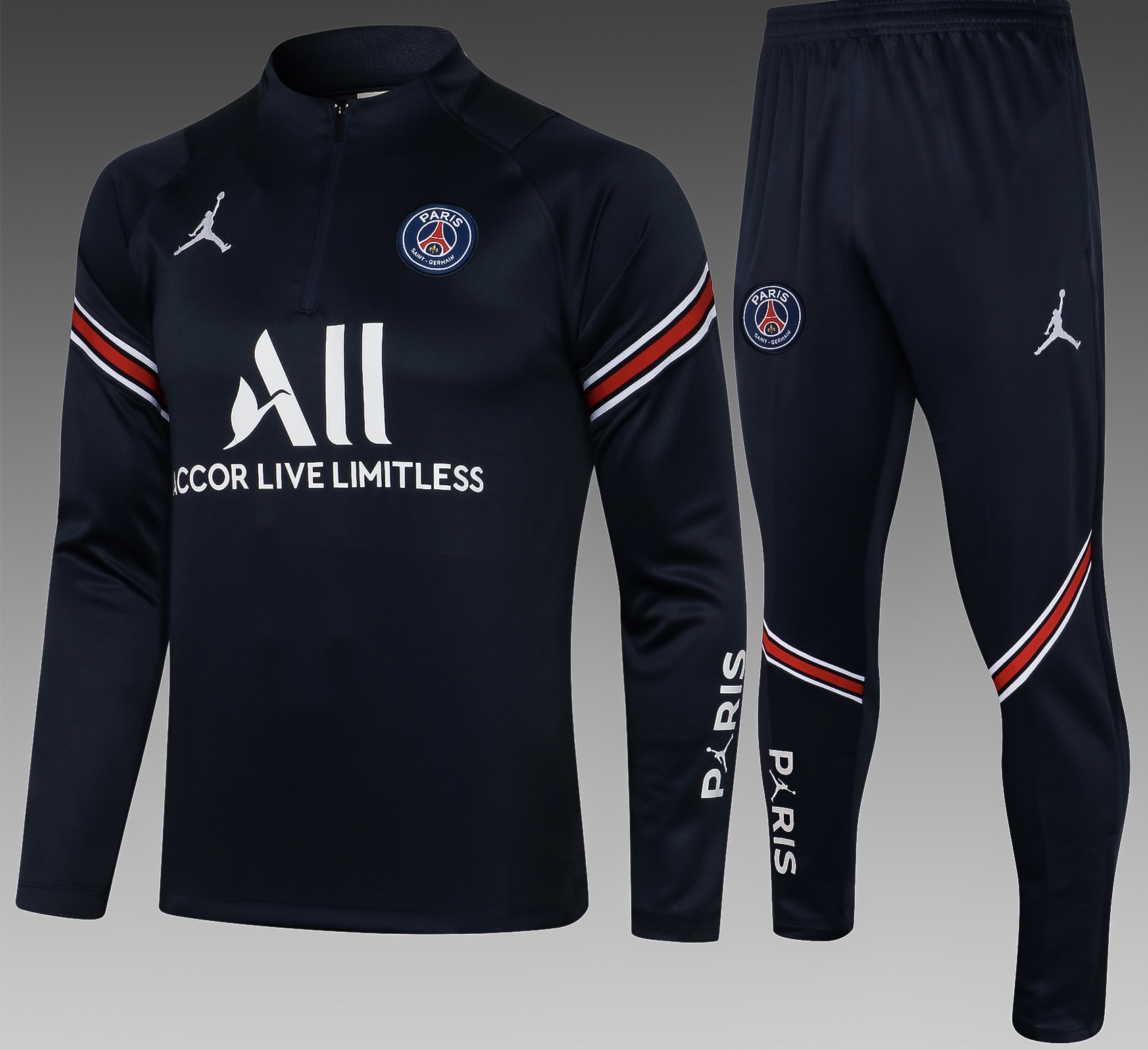 Colombia Quarter Zip Tracksuit - Stepiconic