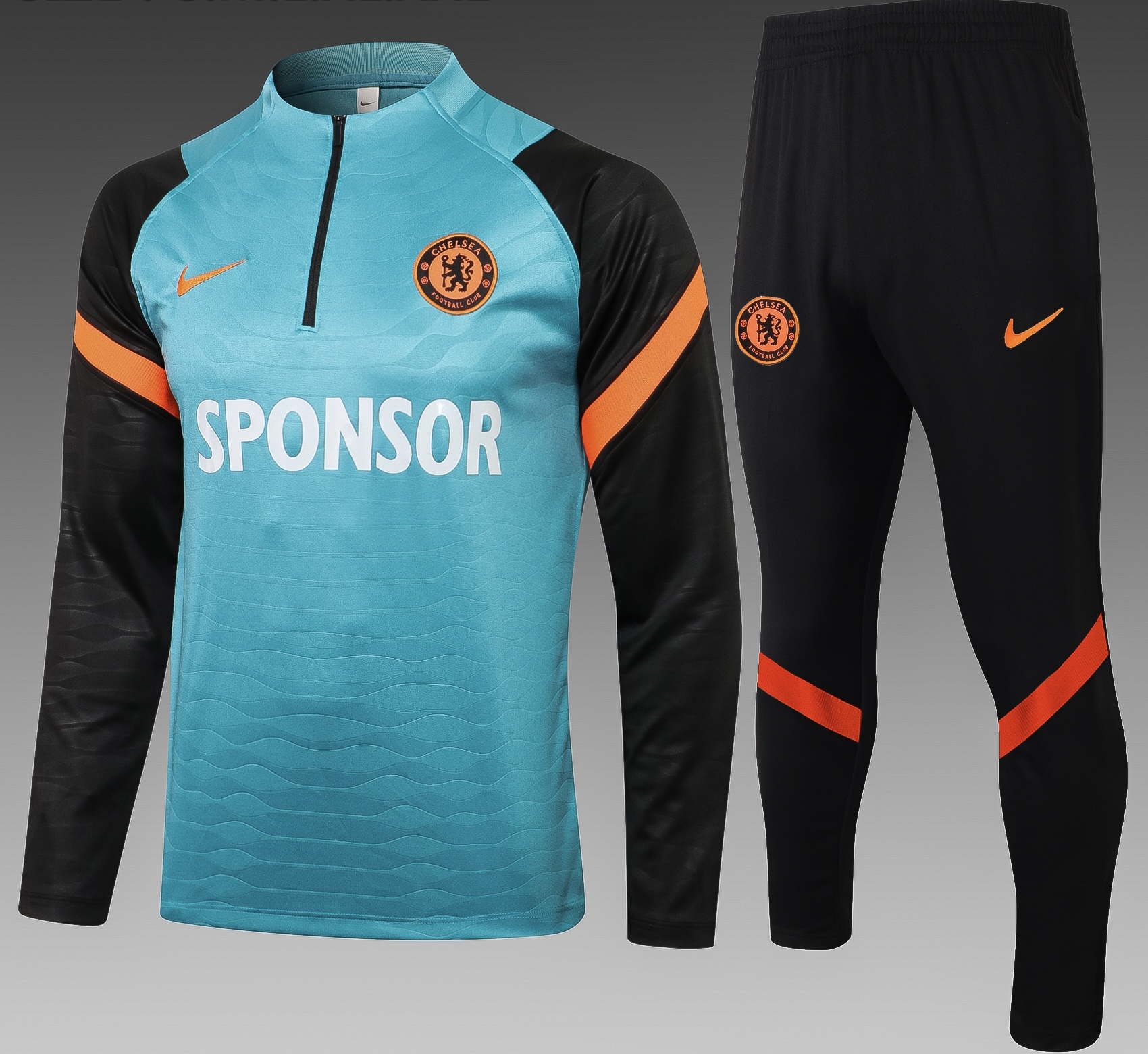 21/22 Chelsea Quarter Zip Tracksuit - Stepiconic